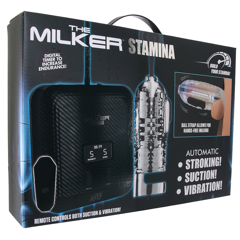 The Milker Stamina MAX Auto Stroker – PinkCherry