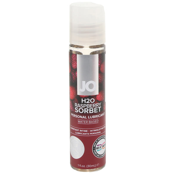H2O Flavored Lube 1oz/30ml in Raspberry Sorbet – PinkCherry