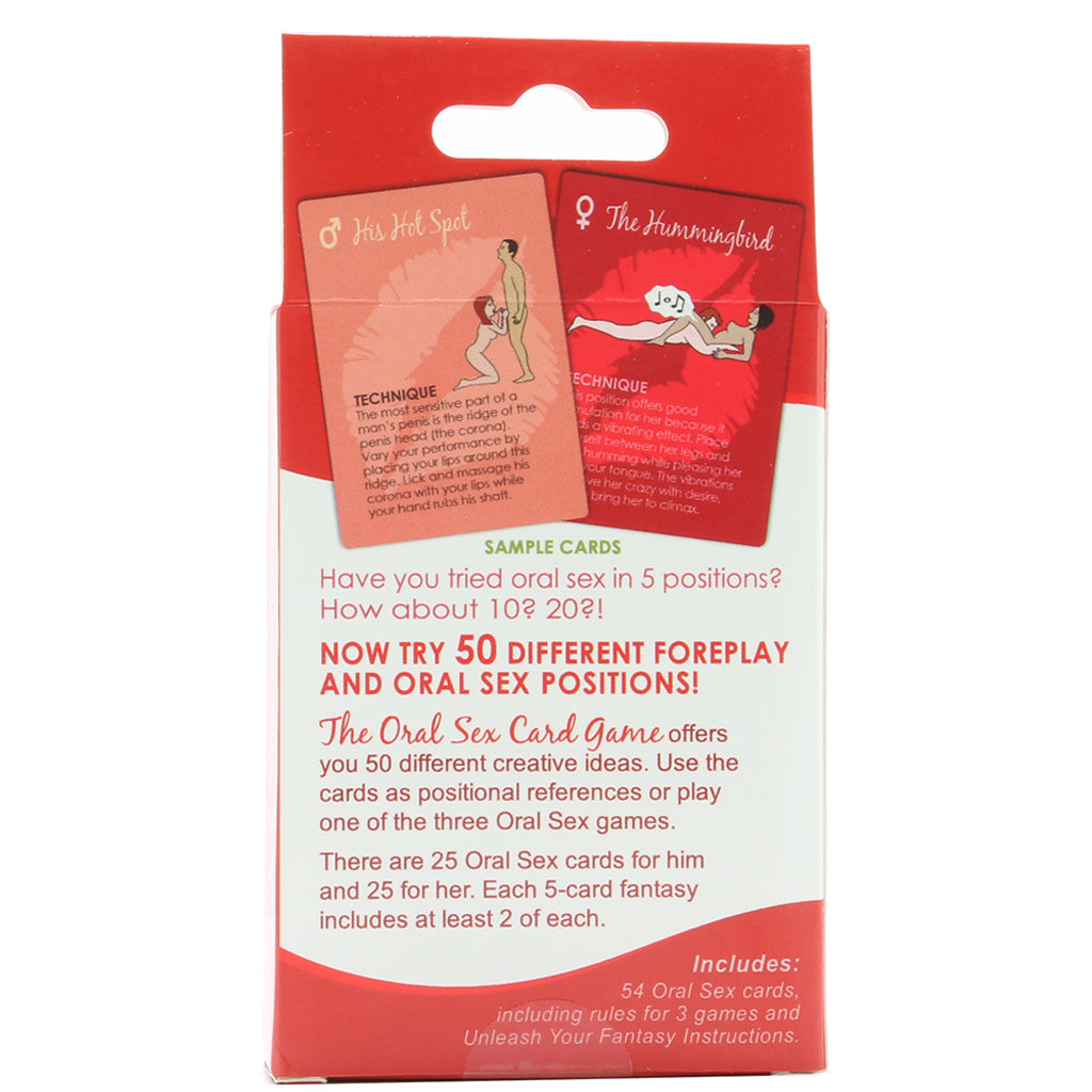 The Oral Sex Adventures Card Game Pinkcherry 8749