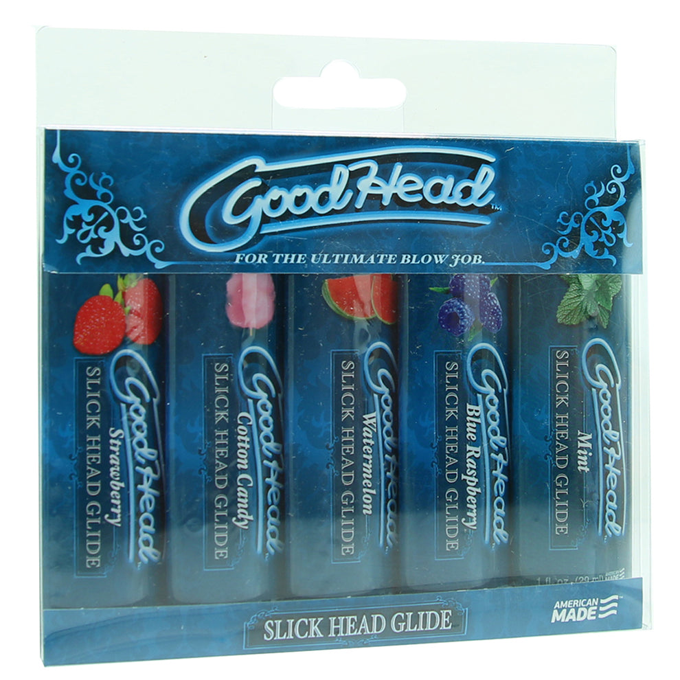 GoodHead Slick Head Glide 5 Pack in 1oz x5 – PinkCherry