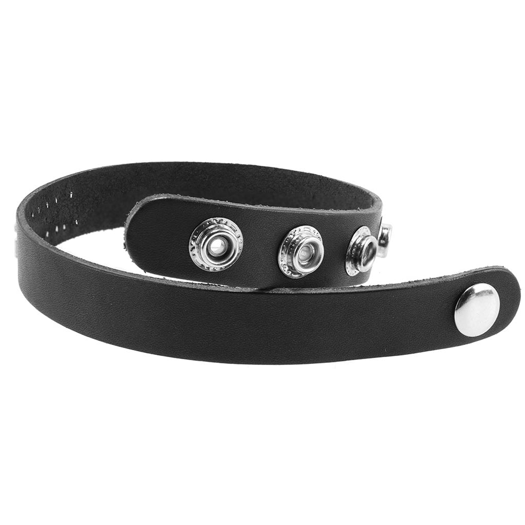 Daddy's Girl Leather Word Band Collar – PinkCherry