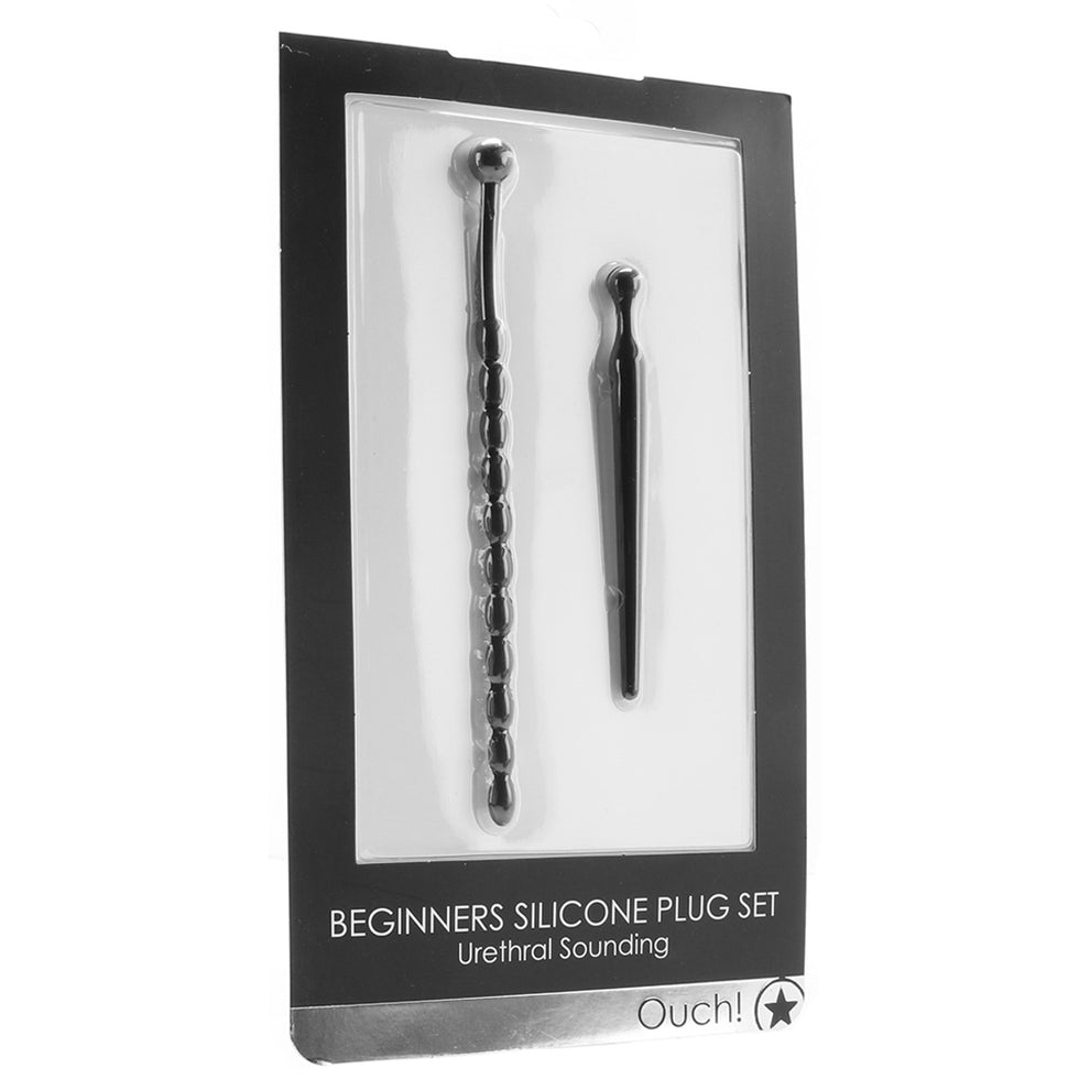 Ouch! Beginners Silicone Urethral Sounding Set – PinkCherry
