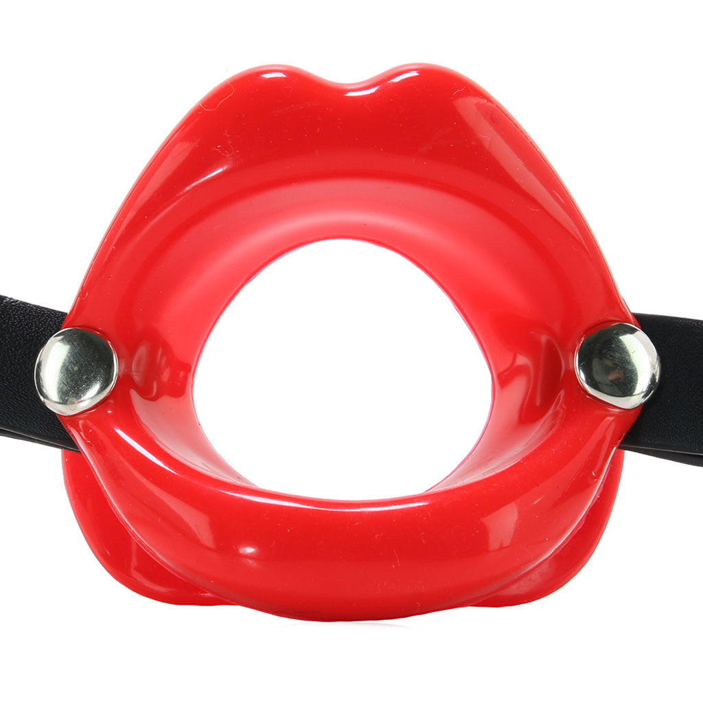Silicone Lips Gag in Red – PinkCherry