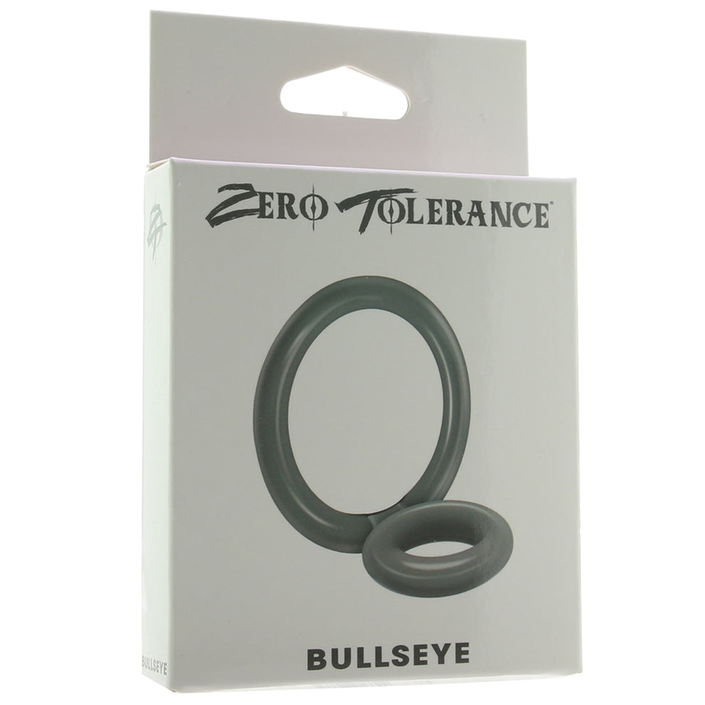 Bullseye Double Loop Cock Ring In Smoke Pinkcherry